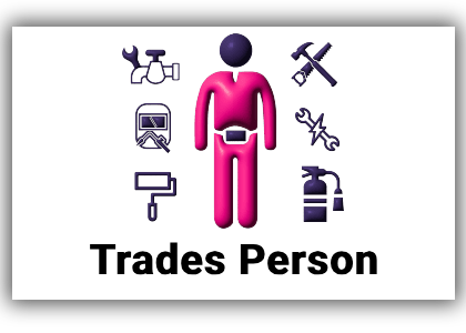 What are the types of trades jobs?